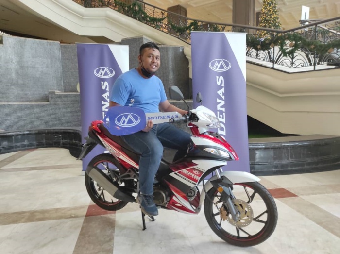 MODENAS CT115S JADI MILIK ZEK KING. PEMENANG UTAMA #OHMODENASKU SEMPENA ...