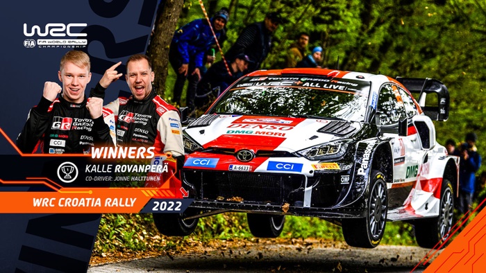 WRC 2022 – KALLE ROVANPERA MUNCUL JUARA DI SAAT AKHIR CROATIA RALLY ...