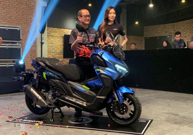 SKUTER ADVENTURE WMOTO XDV 250i KINI DI MALAYSIA. 2 VARIAN, 24HP ...
