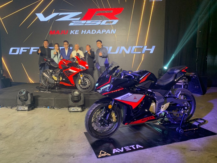 AVETA LANCAR SPORT BIKE VZR250. 25.4HP, 3 PILIHAN WARNA, BERMULA RM15K ...