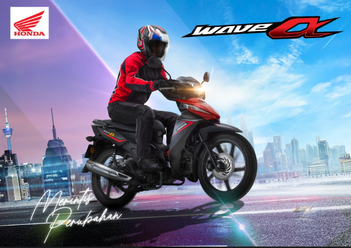 HONDA WAVE ALPHA 2023. ENJIN EURO4, 3 PILIHAN WARNA BAHARU, BERMULA RM5,179 | Mekanika