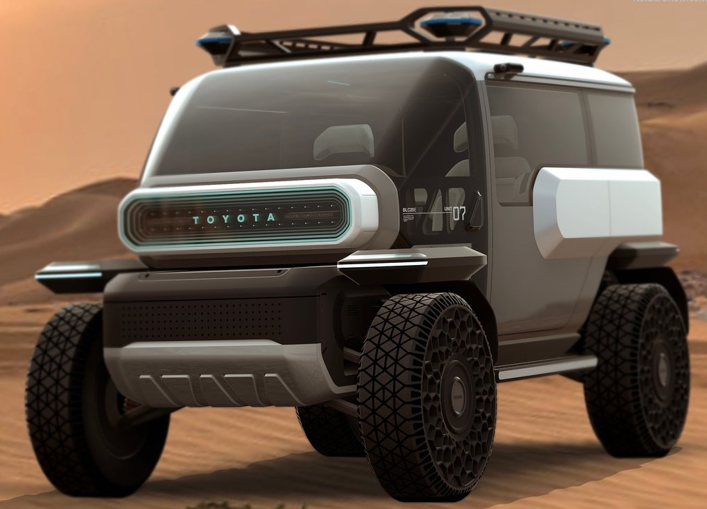 TOYOTA BABY LUNAR CRUISER CONCEPT - AKHIRNYA KERETA DI BULAN SUDAH ...