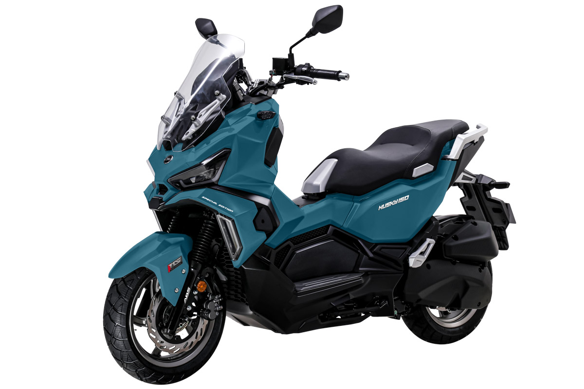 LAKU KERAS, STOK KEDUA 500 UNIT SYM HUSKY ADV 150 TIBA DI PENGEDAR ...