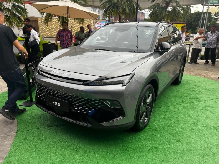 BAIC X55 DIPERKENALKAN DI MALAYSIA – JANA 188PS, 305NM | Mekanika