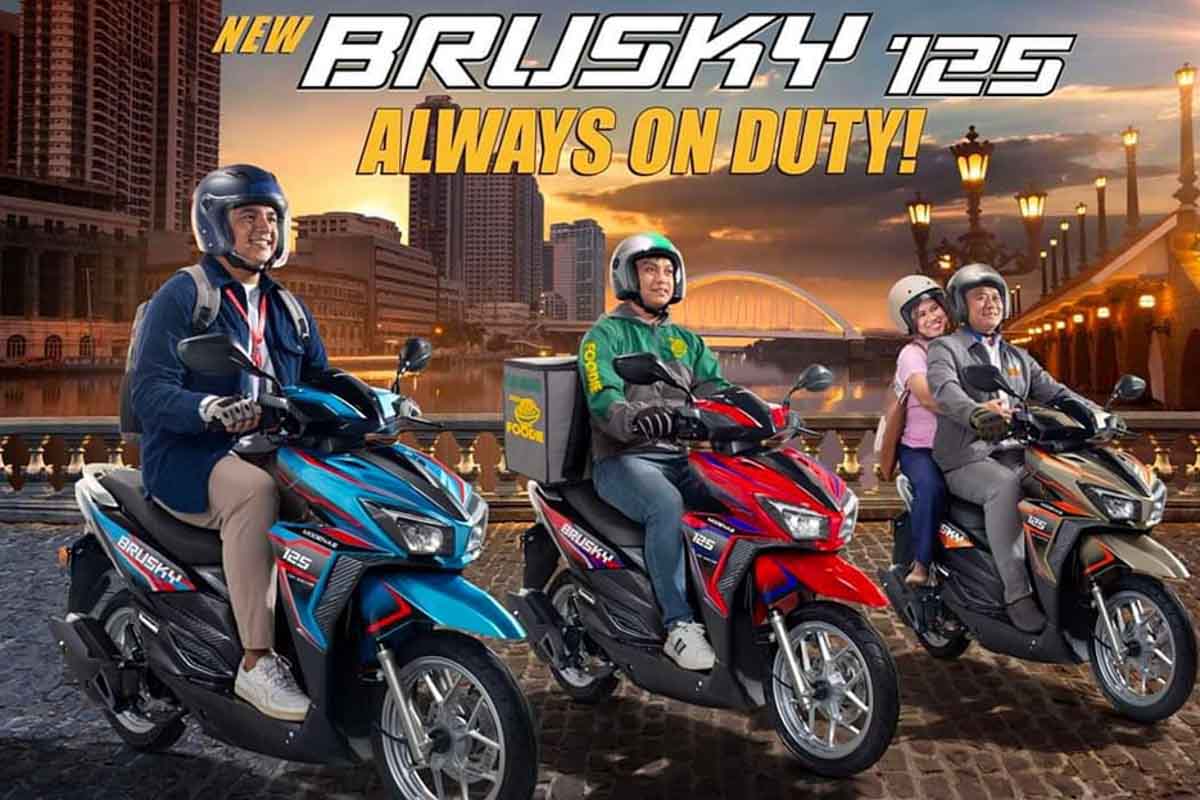MODENAS TEMBUSI PASARAN FILIPINA DENGAN BRUSKY 125 | Mekanika