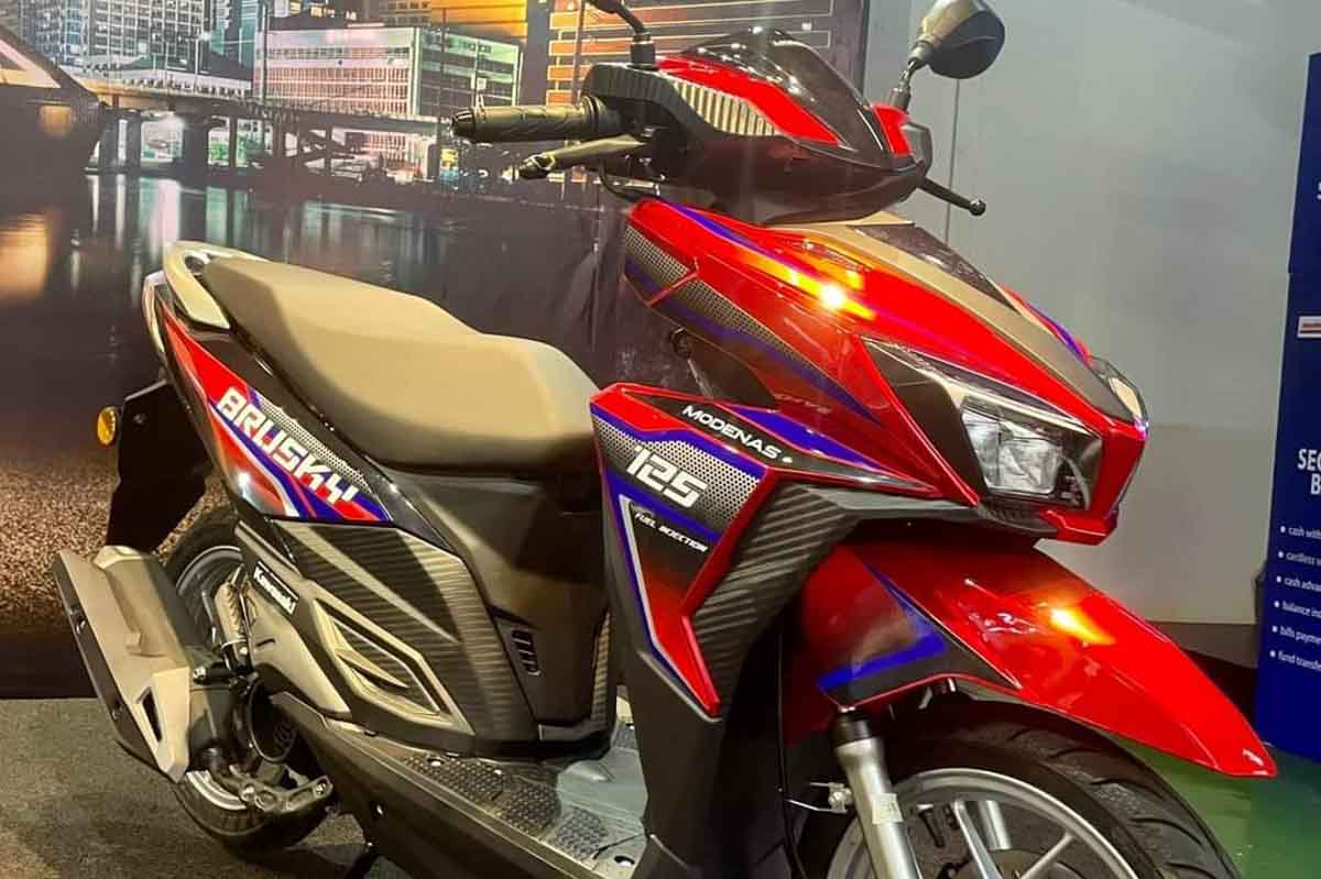 MODENAS TEMBUSI PASARAN FILIPINA DENGAN BRUSKY 125 | Mekanika