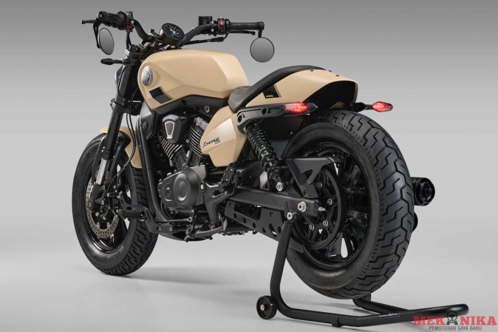 BENELLI LEONCINO BOBBER 400 LANCAR DI EICMA – ENJIN V-TWIN 384.5CC, 34 ...