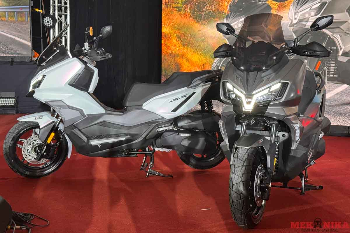 300 UNIT PERTAMA SYM HUSKY ADV 300 HABIS DIJUAL | Mekanika