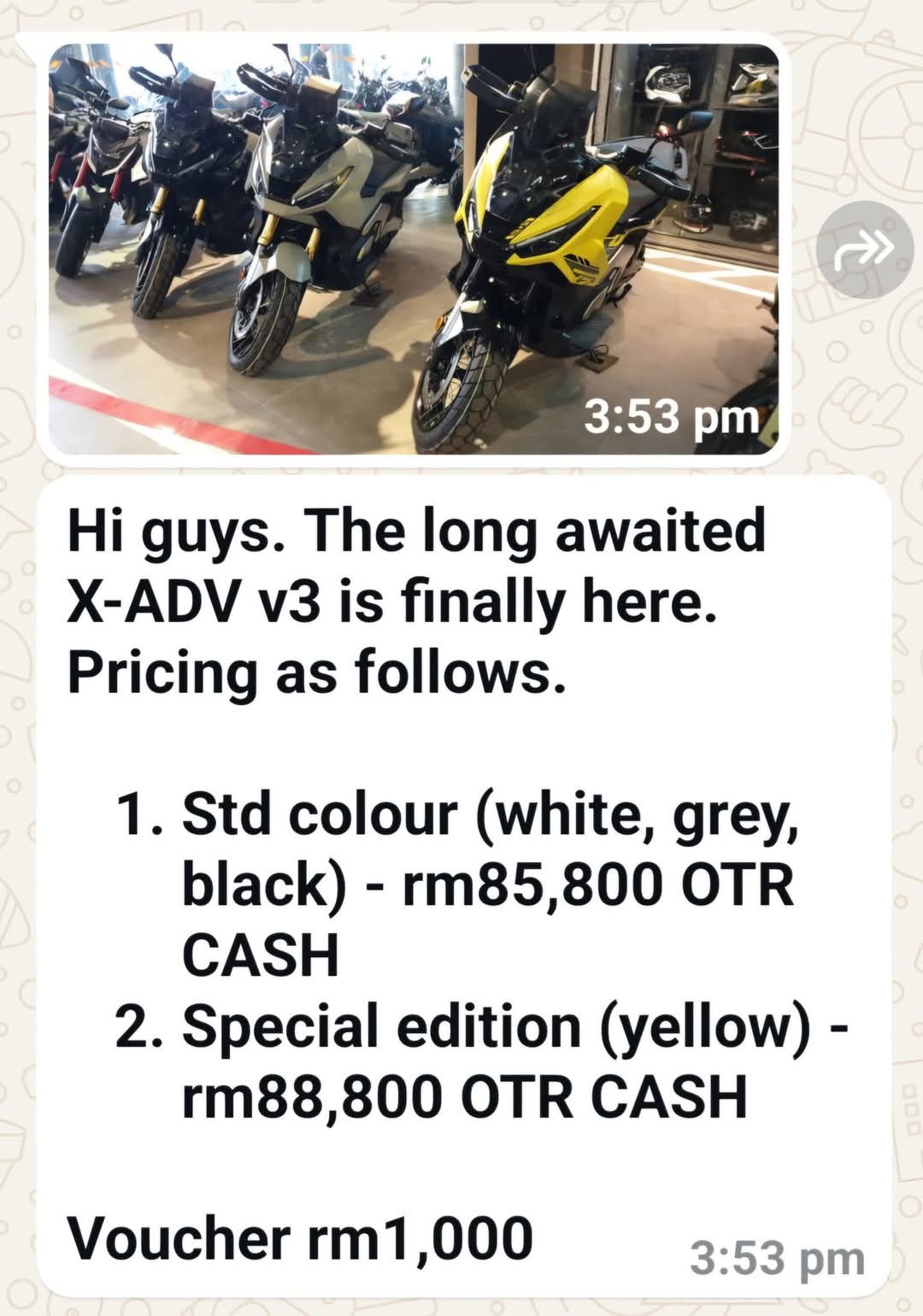 HONDA X-ADV V3: UMUM RM70K TAPI HARGA ‘OTR’ CECAH RM88K? | Mekanika