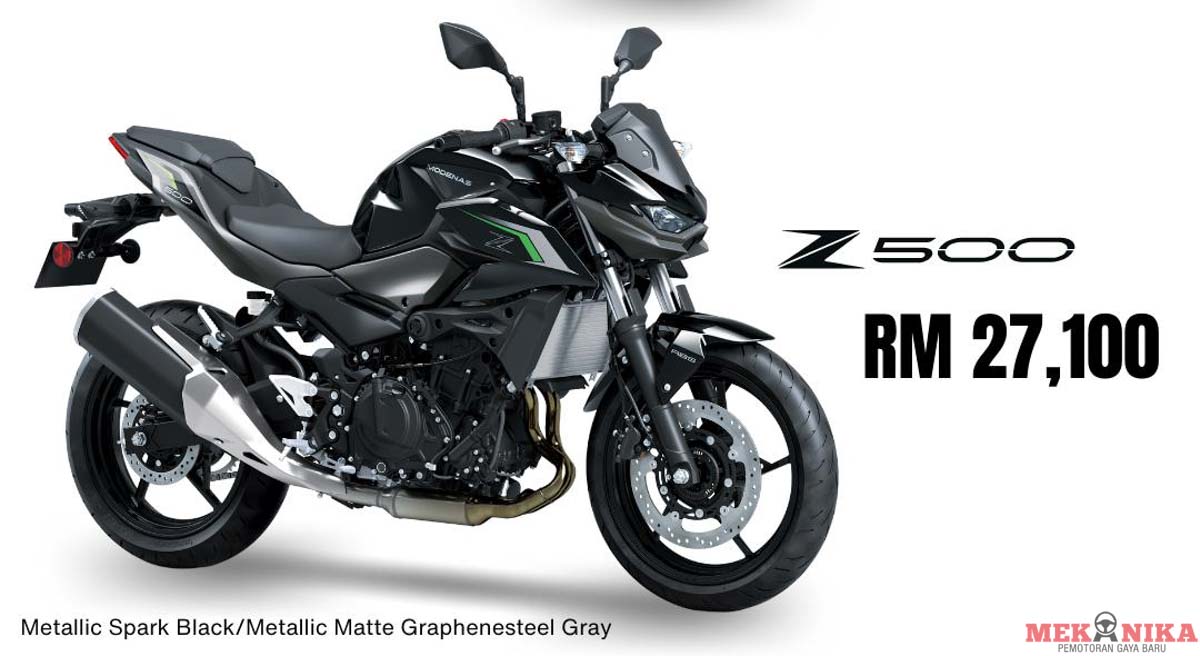 KAWASAKI Z500 SE TIBA DI MALAYSIA – DARI RM27,100 | Mekanika