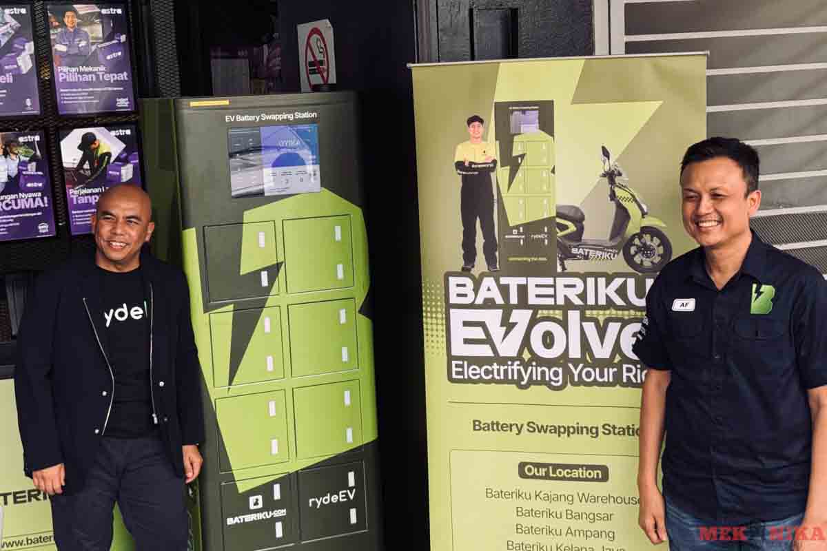 RASMI: BATERIKU DAN RYDEEV METERAI KERJASAMA | Mekanika
