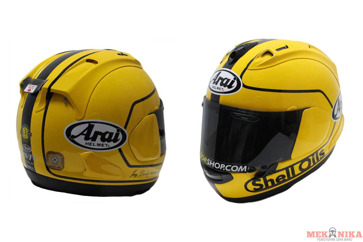 ARAI RAIKAN JOEY DUNLOP DENGAN HELMET EDISI TERHAD- HANYA 600 UNIT ...