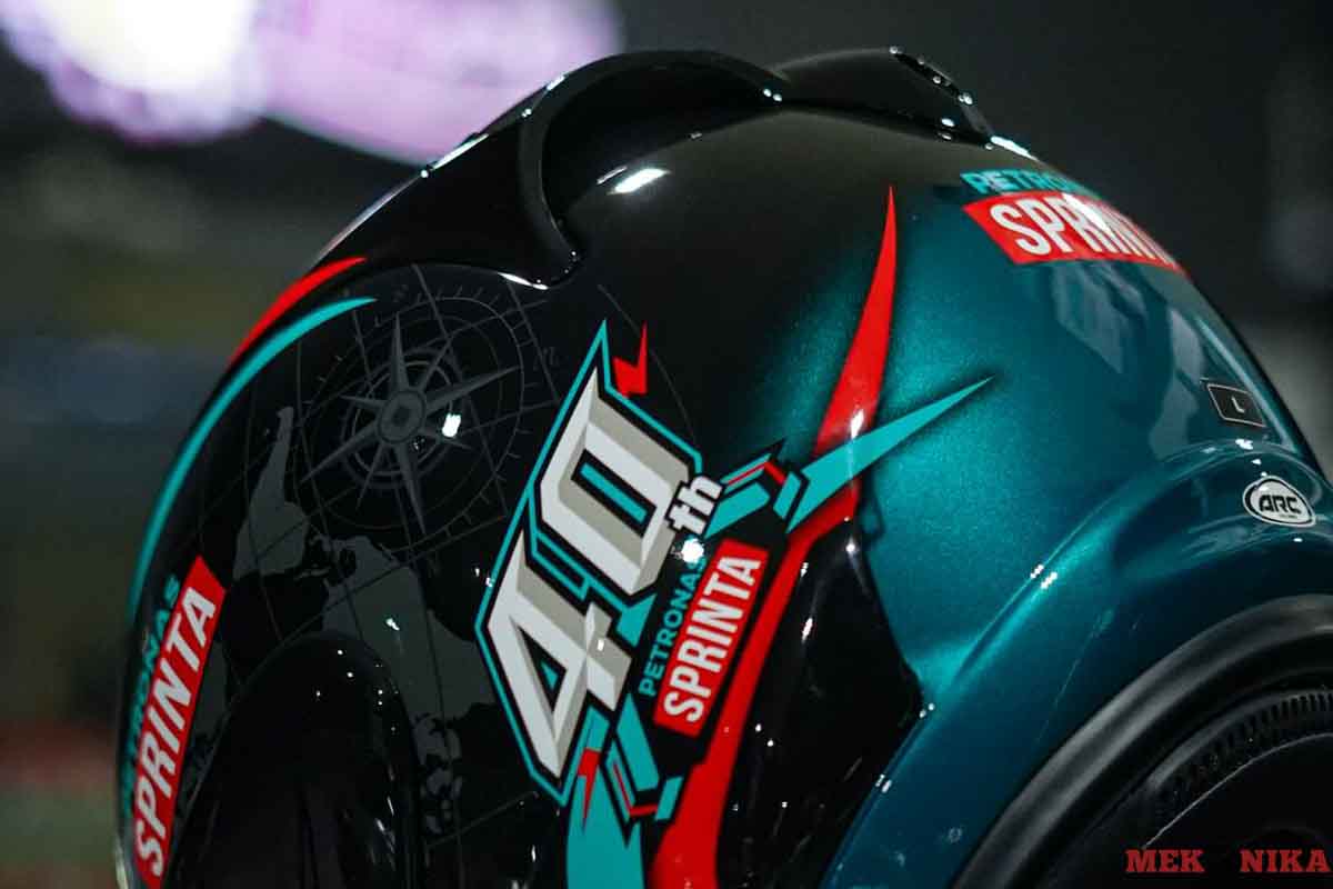 HELMET ARC X PETRONAS SPRINTA 40TH ANNIVERSARY DIUMUMKAN – HANYA 4,999 ...