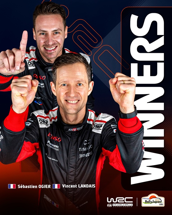 WRC 2025 – SEBASTIEN OGIER MENANG DI FORUM8 RALLY JAPAN DAN PELUANG ...