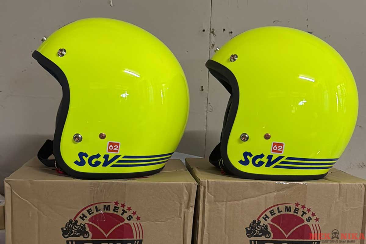 HELMET SGV CHAMPION GOLD 2016 TERJUAL DENGAN HARGA RM3,000 | Mekanika
