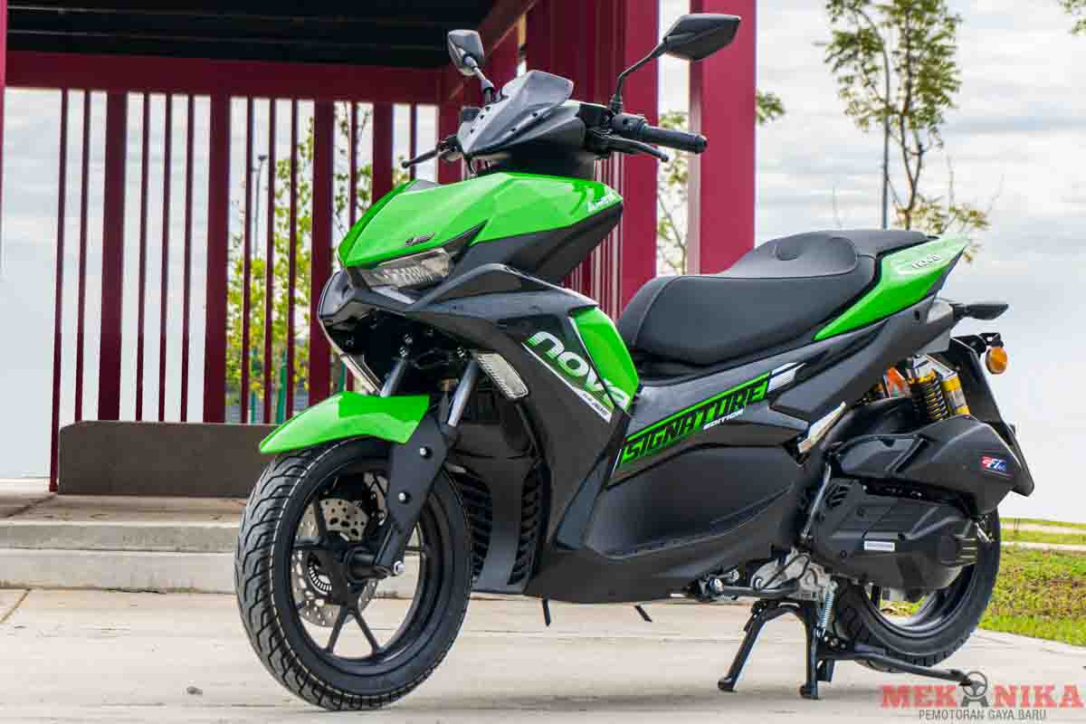 AVETA LANCAR NOVA 160 SE DENGAN WARNA MANTIS GREEN – HANYA 1,000 UNIT ...
