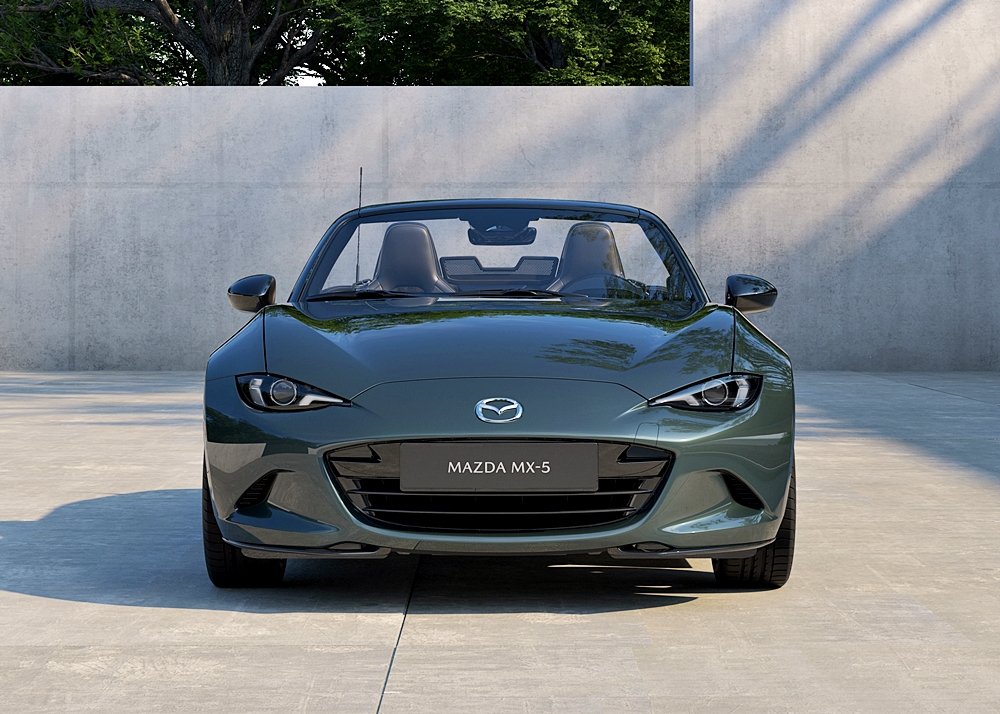 MAZDA BANGUNKAN ZINC GREEN METALLIC, GUNA PADA MX-5 | Mekanika